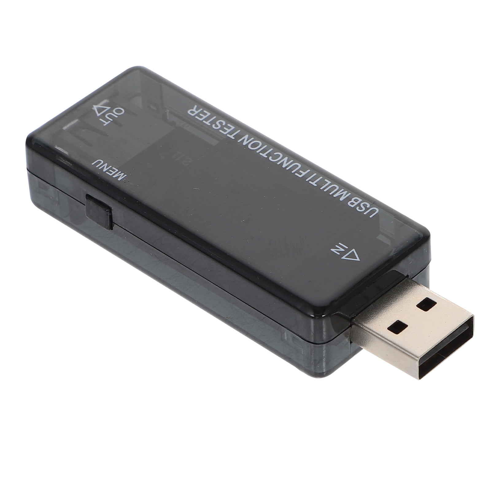 WEUVEB Usb Voltage Meters Usb Charger Tester Black Plastic For ...