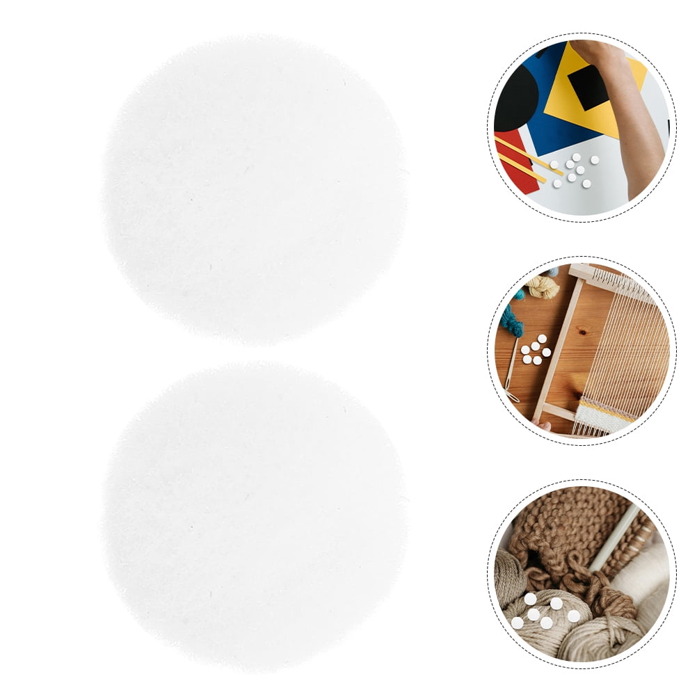 WEUVEB White Mini Pom Poms 30Pcs for Crafts and Home Decor Soft and ...