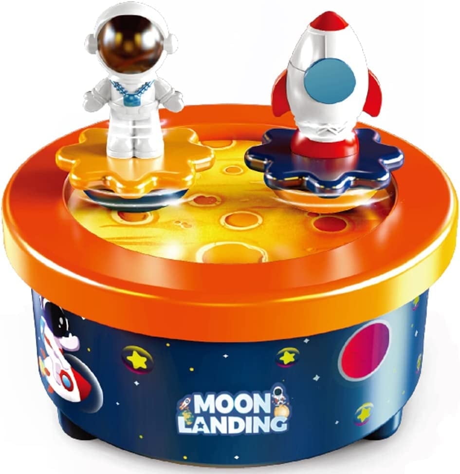 WEofferwhatYOUwant Moon Landing Music Box Theme Cake Topper - Walmart.com