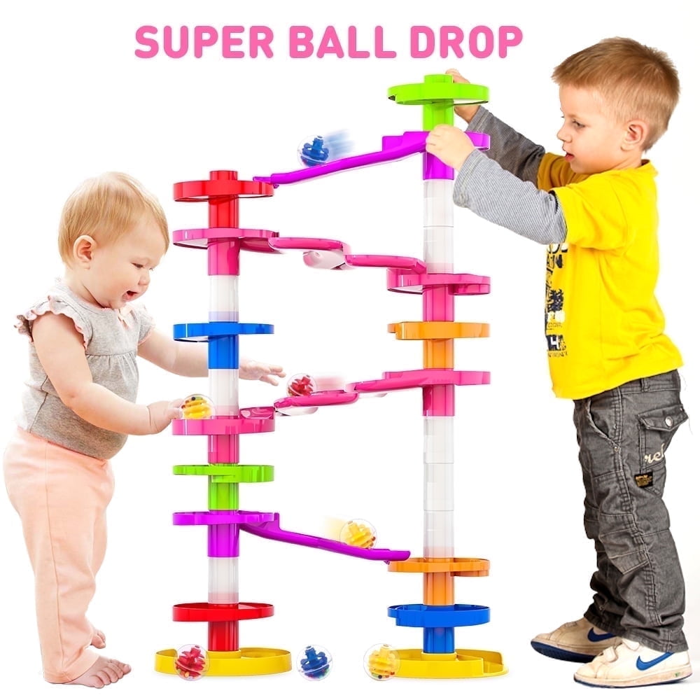 WEofferwhatYOUwant Super Ball Drop - Giant Marble Run for Toddlers ...