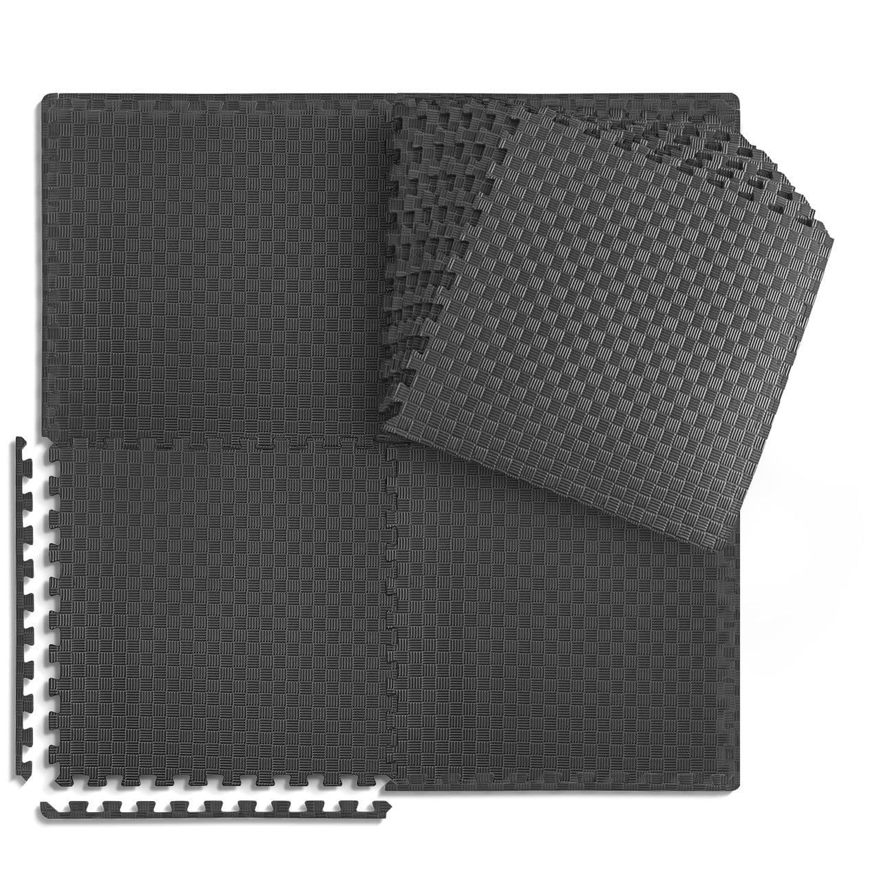 WF Athletic Supply 24 SQ.FT Tatami Pattern 1/2-Inch Thickness ...