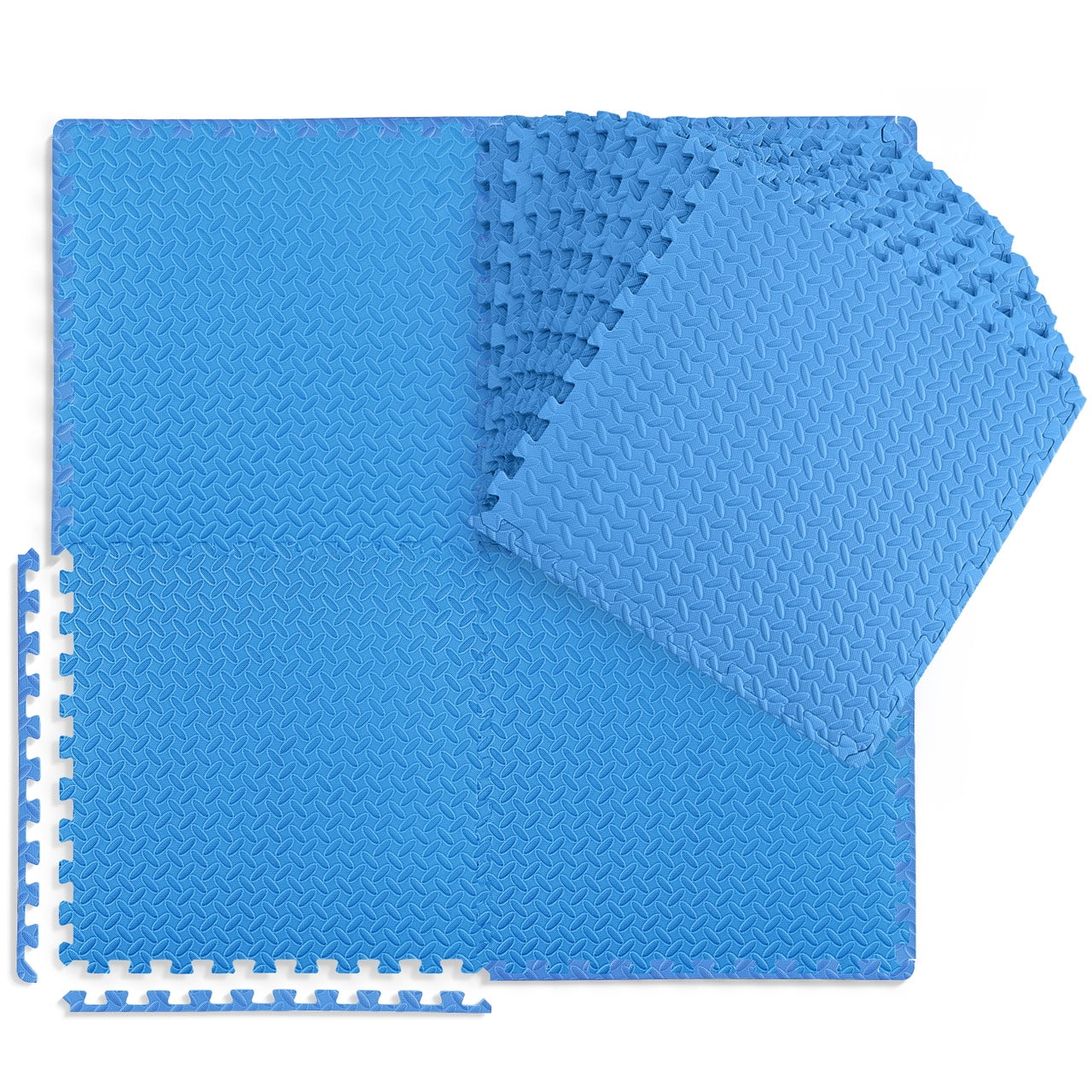 WF Athletic Supply 96 SQ.FT Diamond Pattern 3/4-Inch Thickness ...