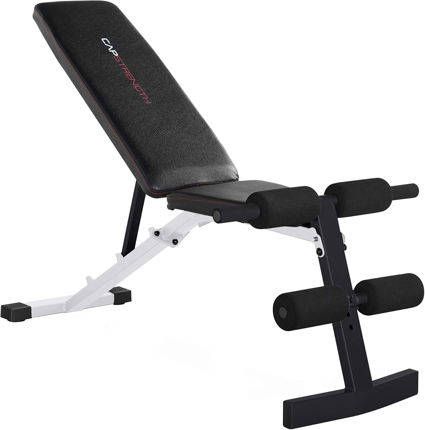 WF Athletic Supply Adjustable Weight Bench, Fitness Training Weight ...