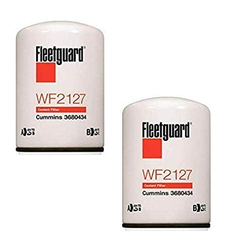 WF2127 Fleetguard Water Coolant Filter (Pack of 2) - Walmart.com