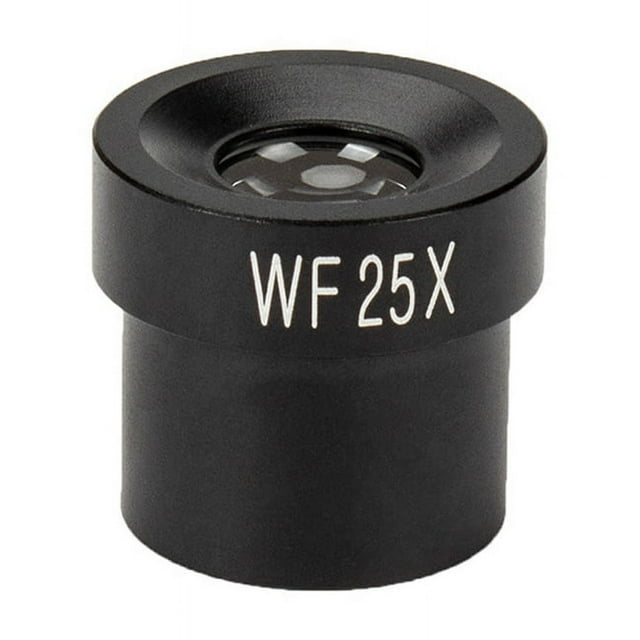 WF25X Microscope Eyepiece 12mm Wide Field of View for 23.2mm Mount Port ...