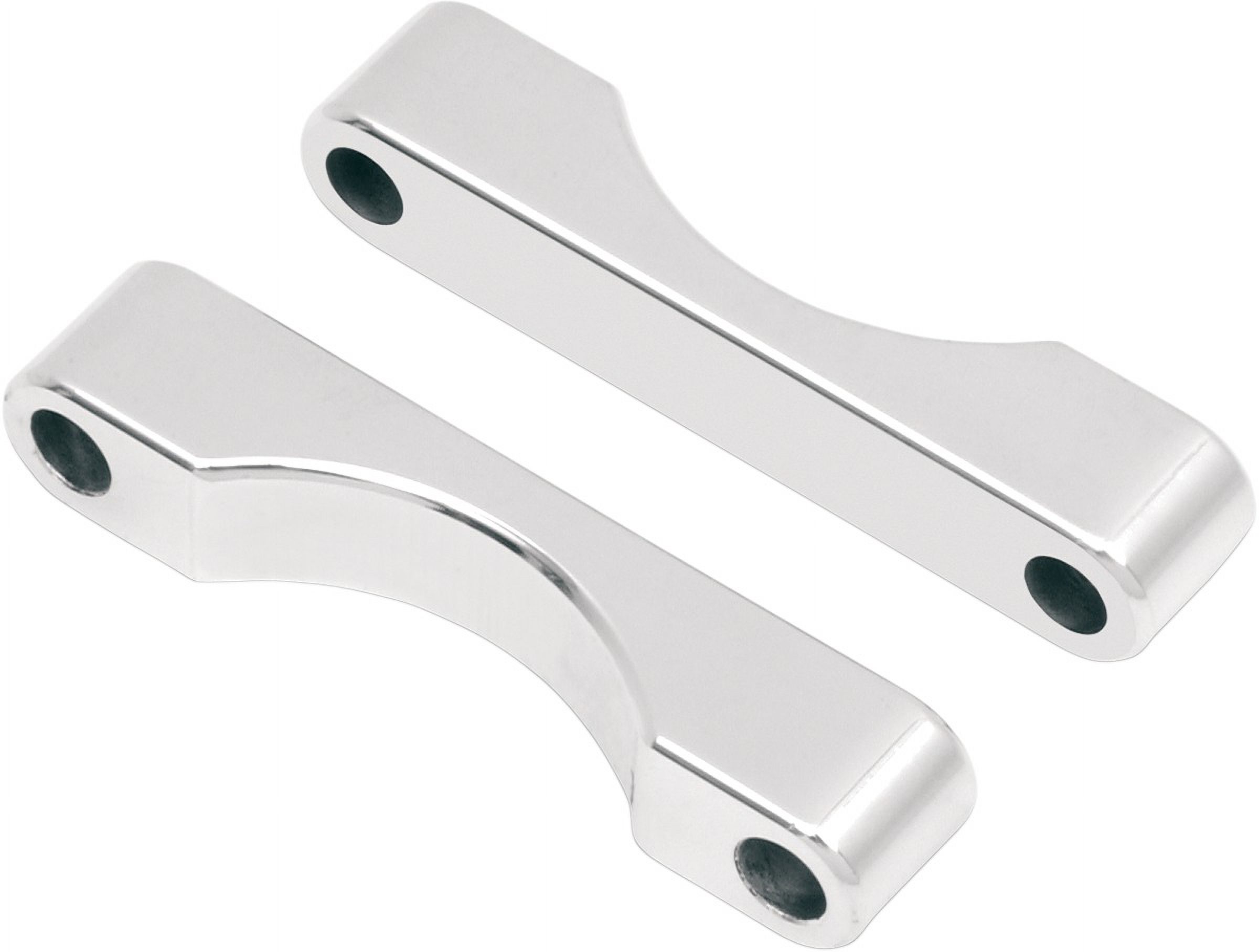 WFB Benchmark Bagger Chrome Front Fender Blocks - Walmart.com