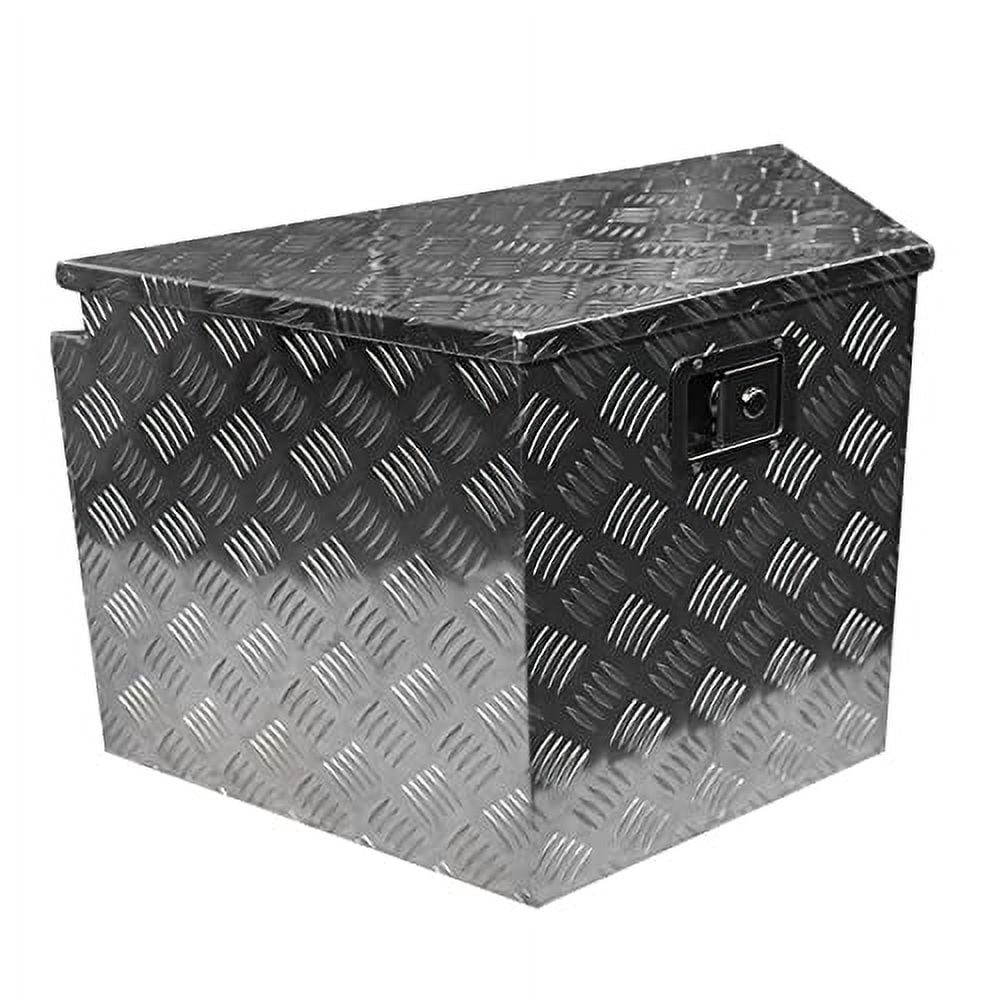 WFLNHB 29 Inch x 15 Inch Trailer Tongue Tool Box Aluminum Heavy Duty ...