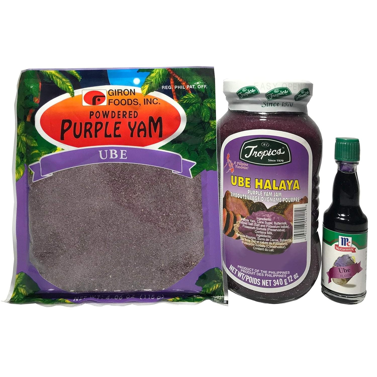 WFM Purple Yam Ube Delight (Purple Yam Jam, Powdered Ube and Ube ...