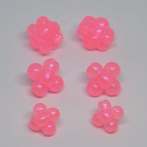 WFO Egg Clusters 19mm Baby Pink - 15 pack - Walmart.com