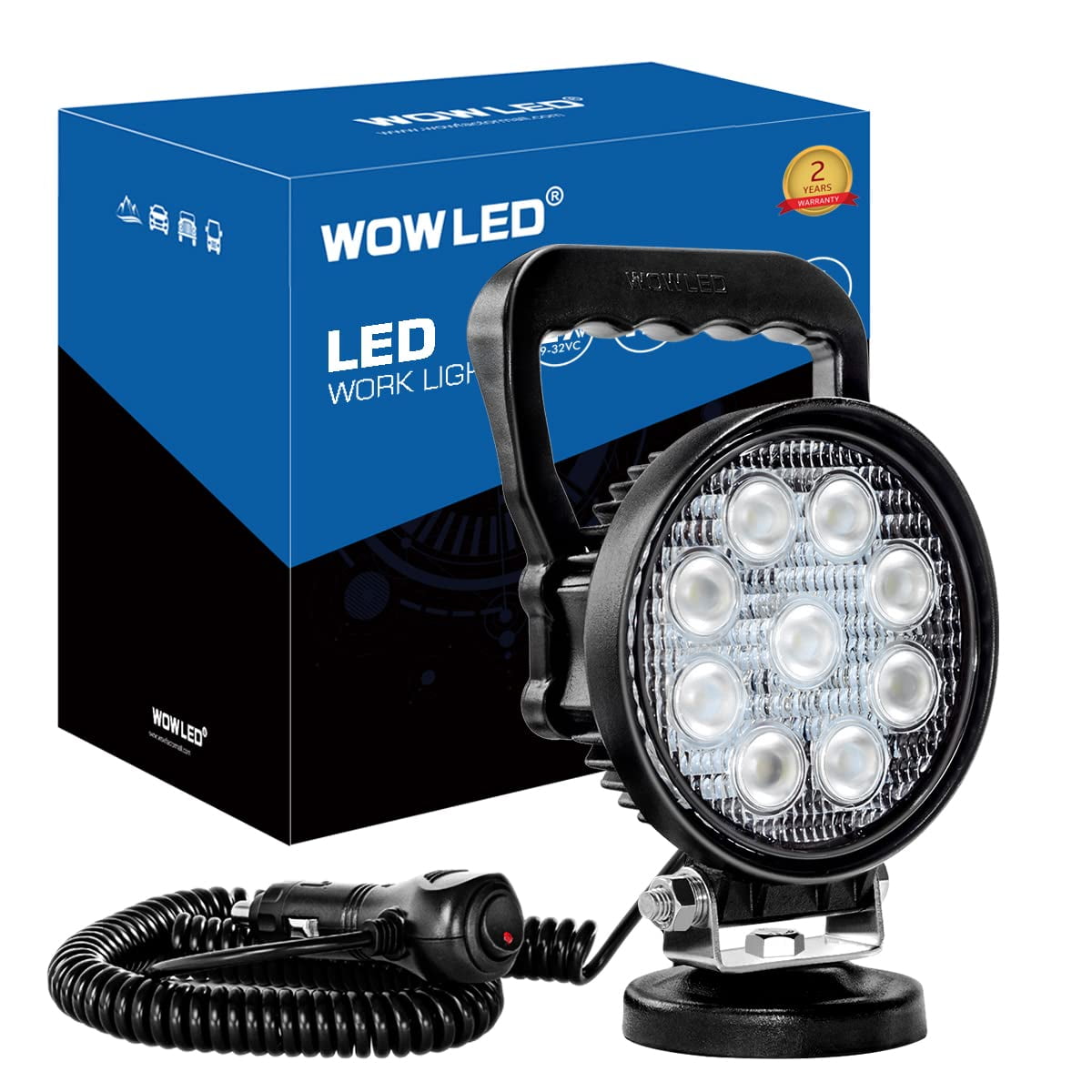 WFPOWER Magnet Light Bar, MSF2 Magnetic Base, Cigarette Lighter ...