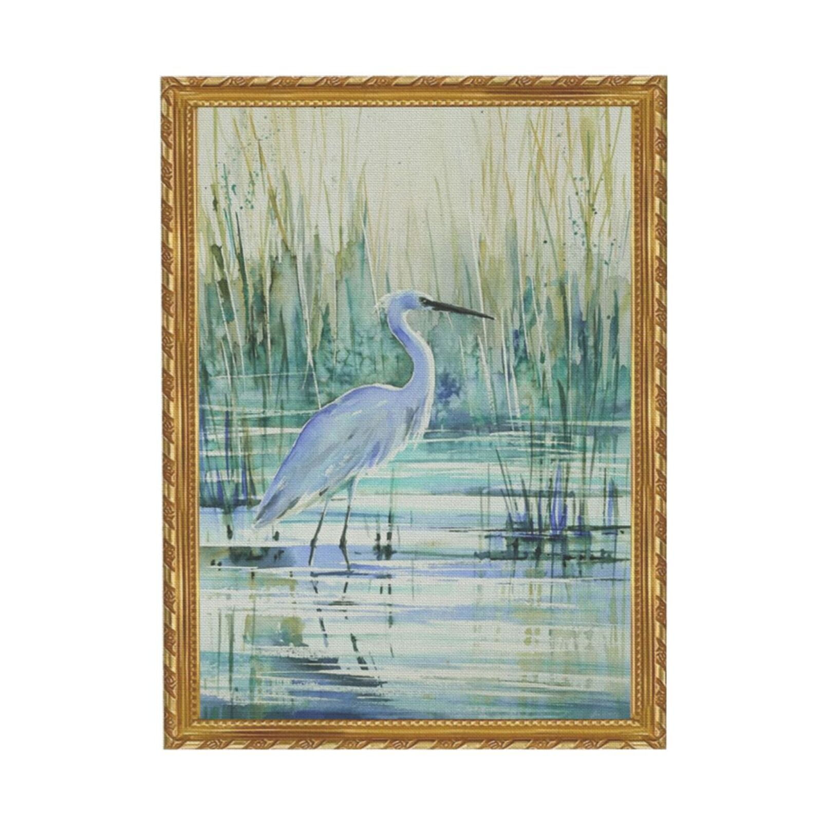 WFSposter Animal Wall Art Abstract Painting for Decor Rustic Yellow ...