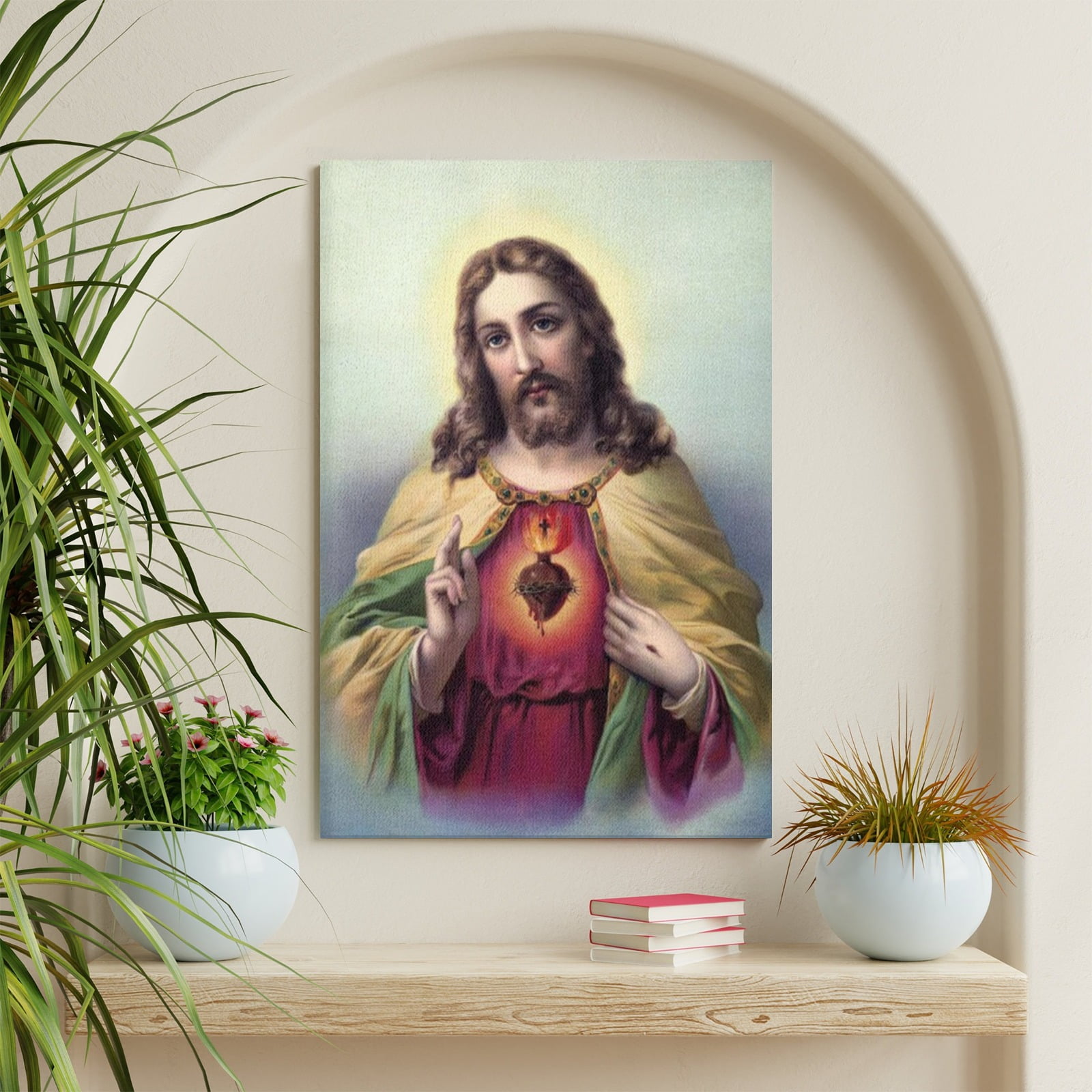 WFSposter Jesus Christ Canvas Wall Art Modern Religious God Poster HD ...