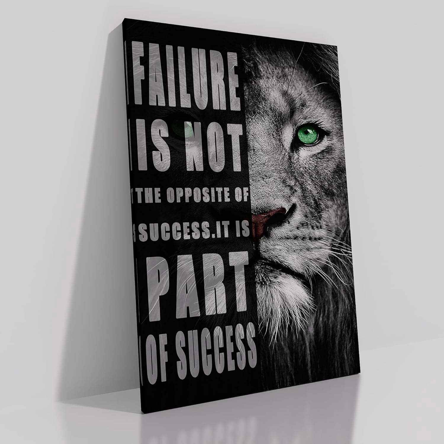 WFSposter-Lion Wall Art Inspirational picture Entrepreneur Quotes ...