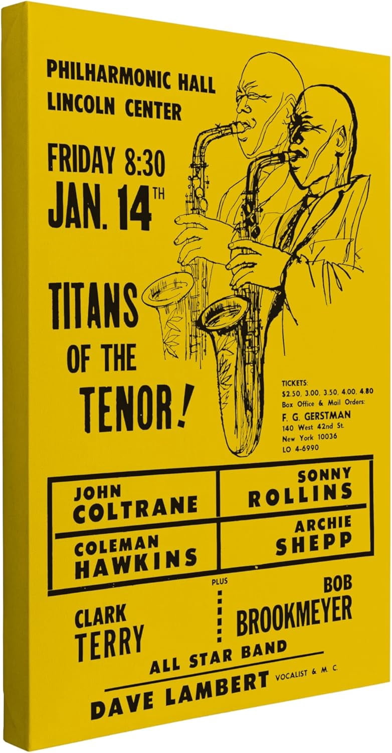 WFSposter-Whelhung Vintage New York Jazz Poster - Vintage Music Posters ...