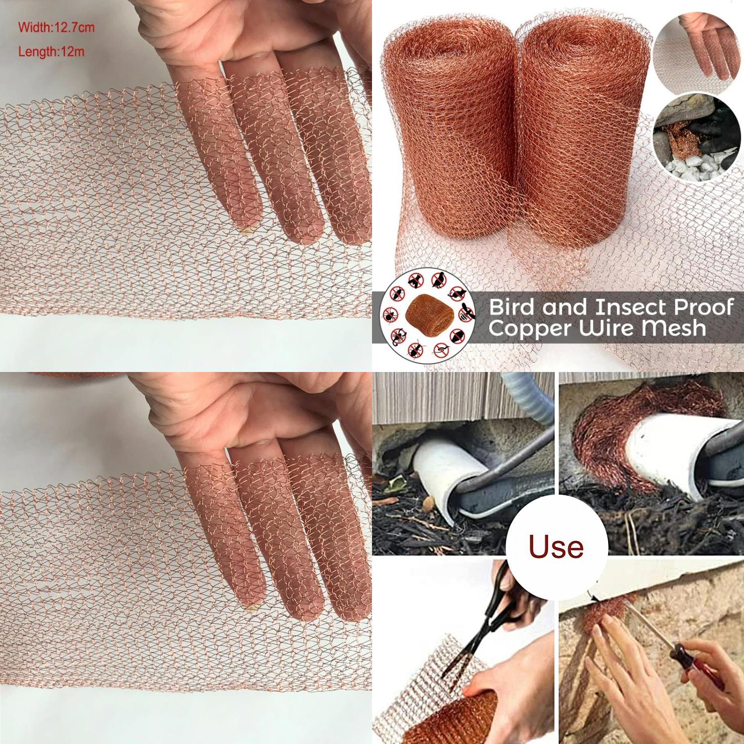 WFUPENG Pure Copper Woven Filter for Sanitary Food Grade Distillation ...