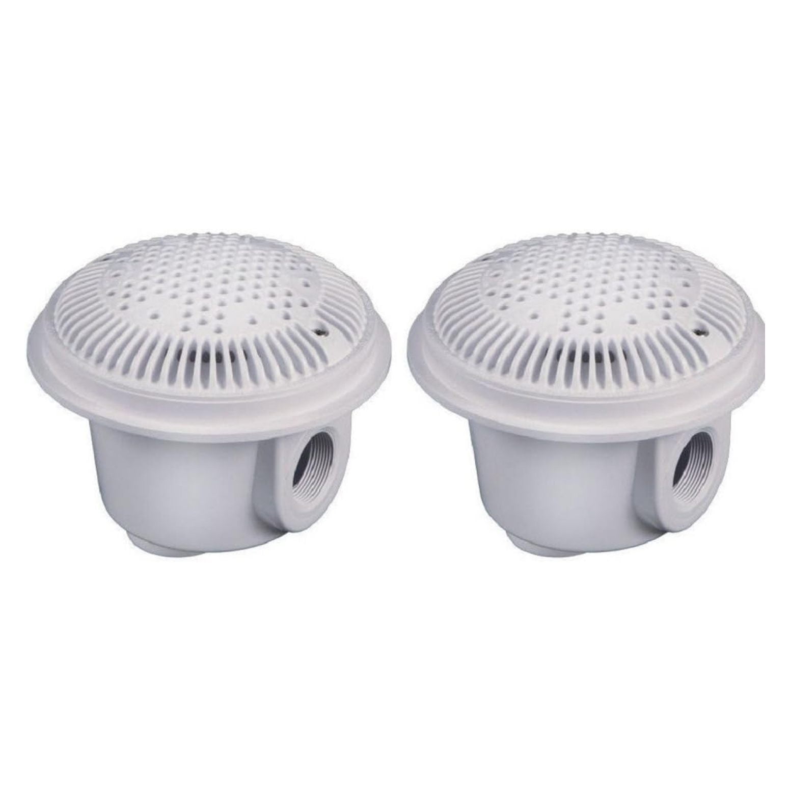 WG1049AVPAK2 White 2-Inch Dual Suction Outlet for Vinyl/Fiberglass ...