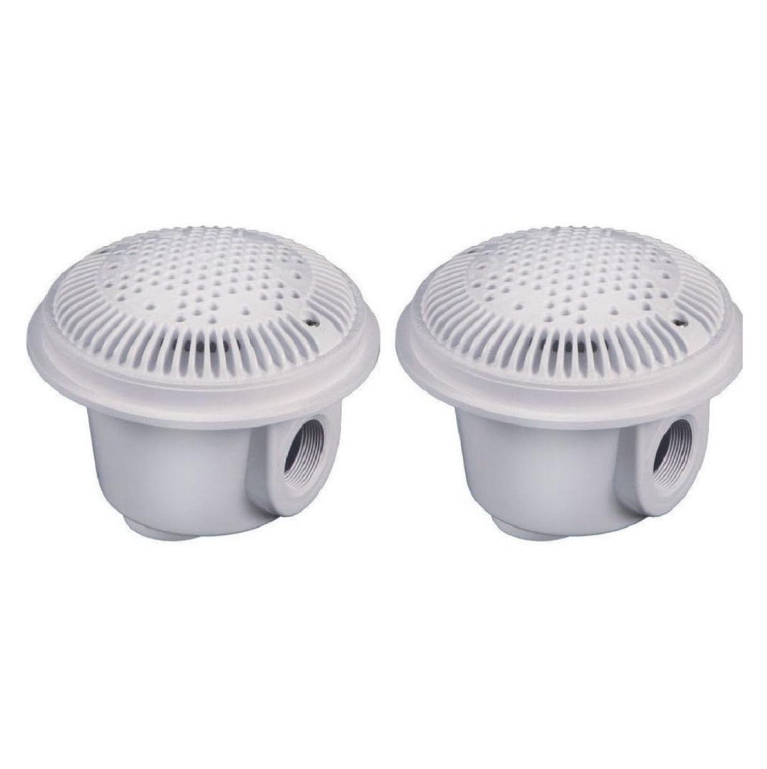 WG1049AVPAK2 White 2-Inch Dual Suction Outlet for Vinyl/Fiberglass ...