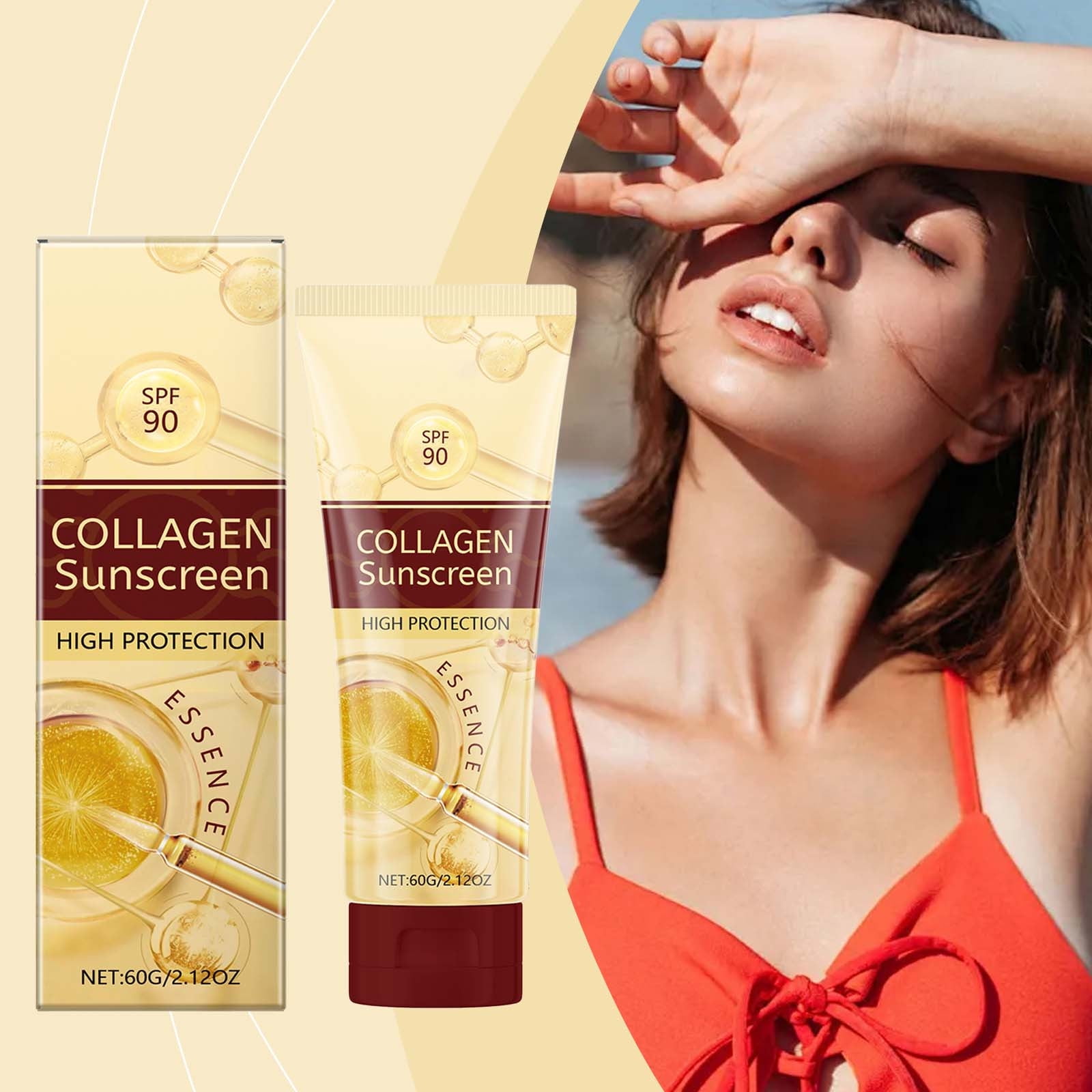 WGEEGWTTGH 7 Year Old Girl Birthday Gifts Collagen Sunscreen Sundays 50 ...