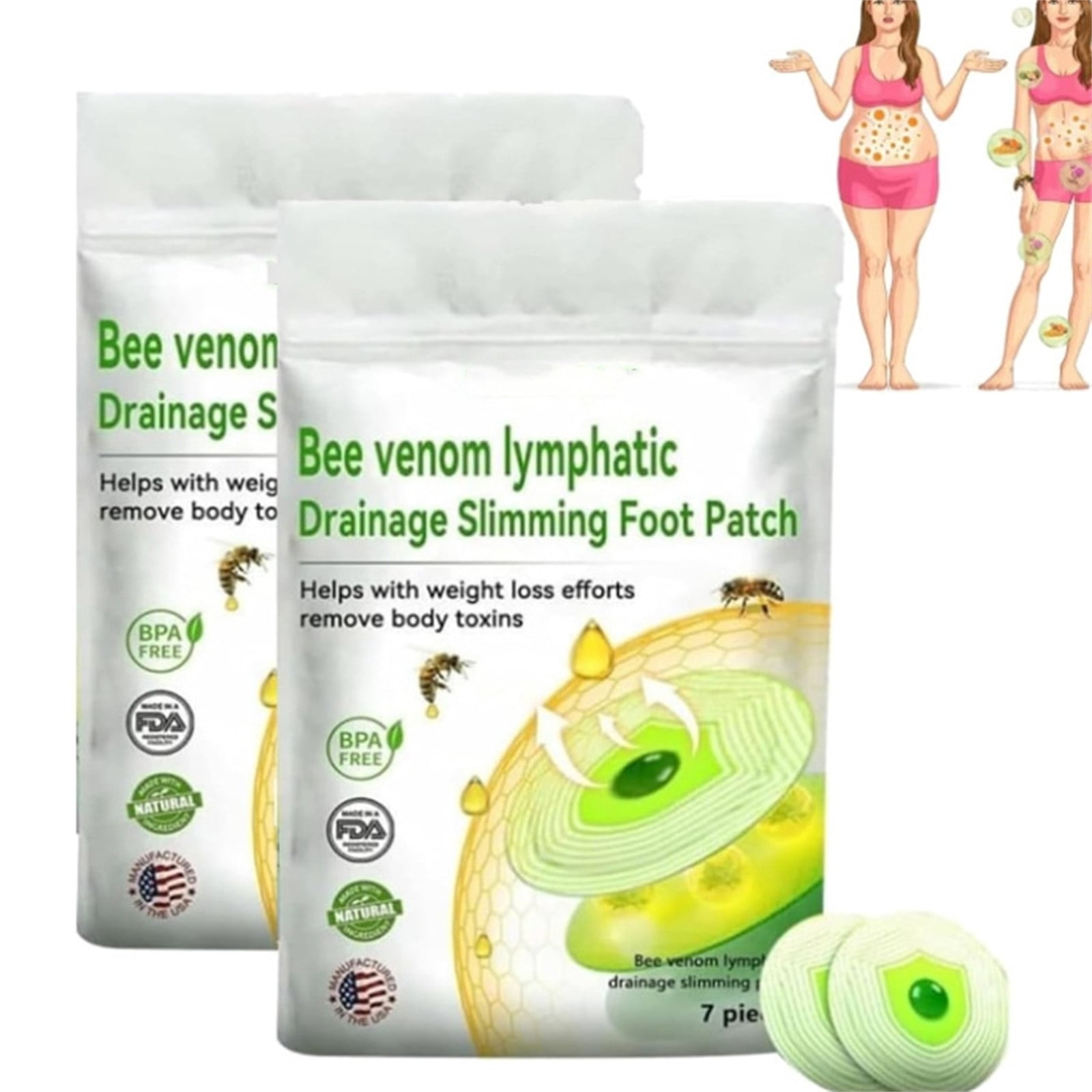WGEEGWTTGH Gift Card Foot Patch Belly Button Patch Acupuncture Point ...