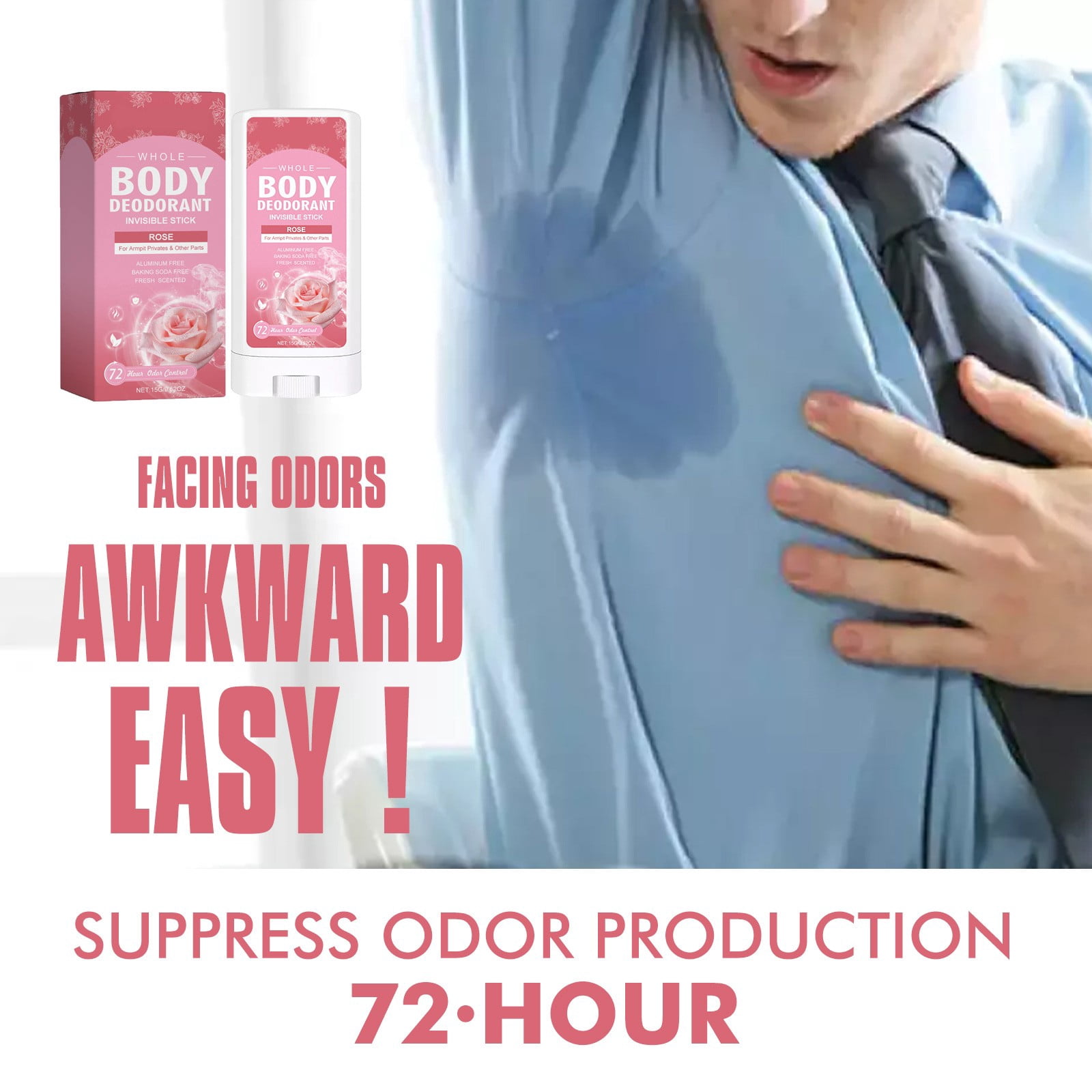 WGEEGWTTGH Mens Gifts Summer Underarm Body Stick All Over The and ...