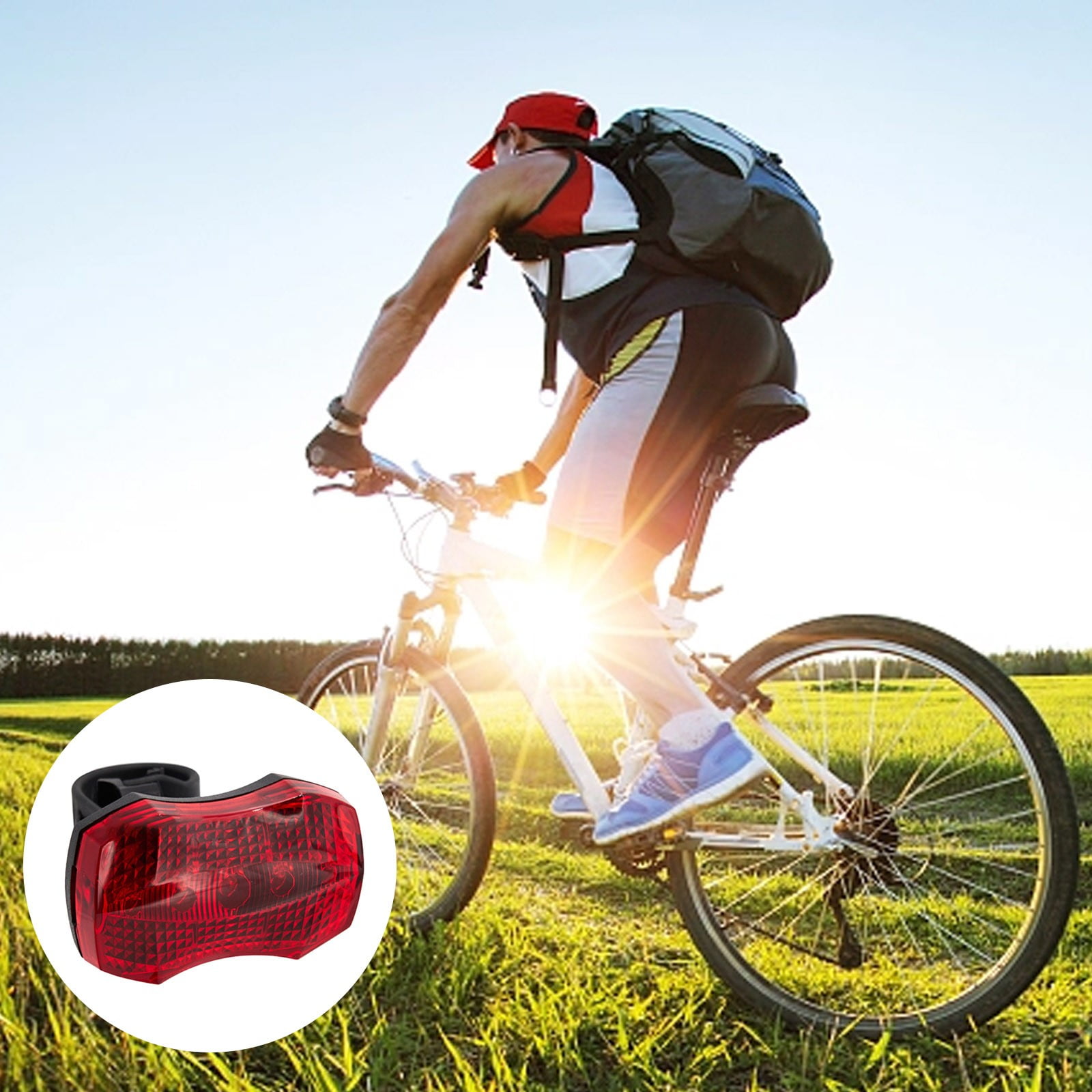 WGEEGWTTGH New LED Bi Cycle Lights High Brightness Headlights ...