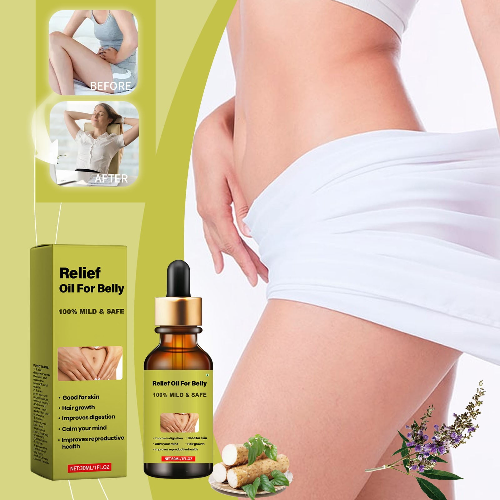 WGEEGWTTGH Wife Christmas Gift Ideas Abdominal Soothing Care Oil ... WGEEGWTTGH Wife Christmas Gift Ideas Abdominal Soothing Care Oil ...