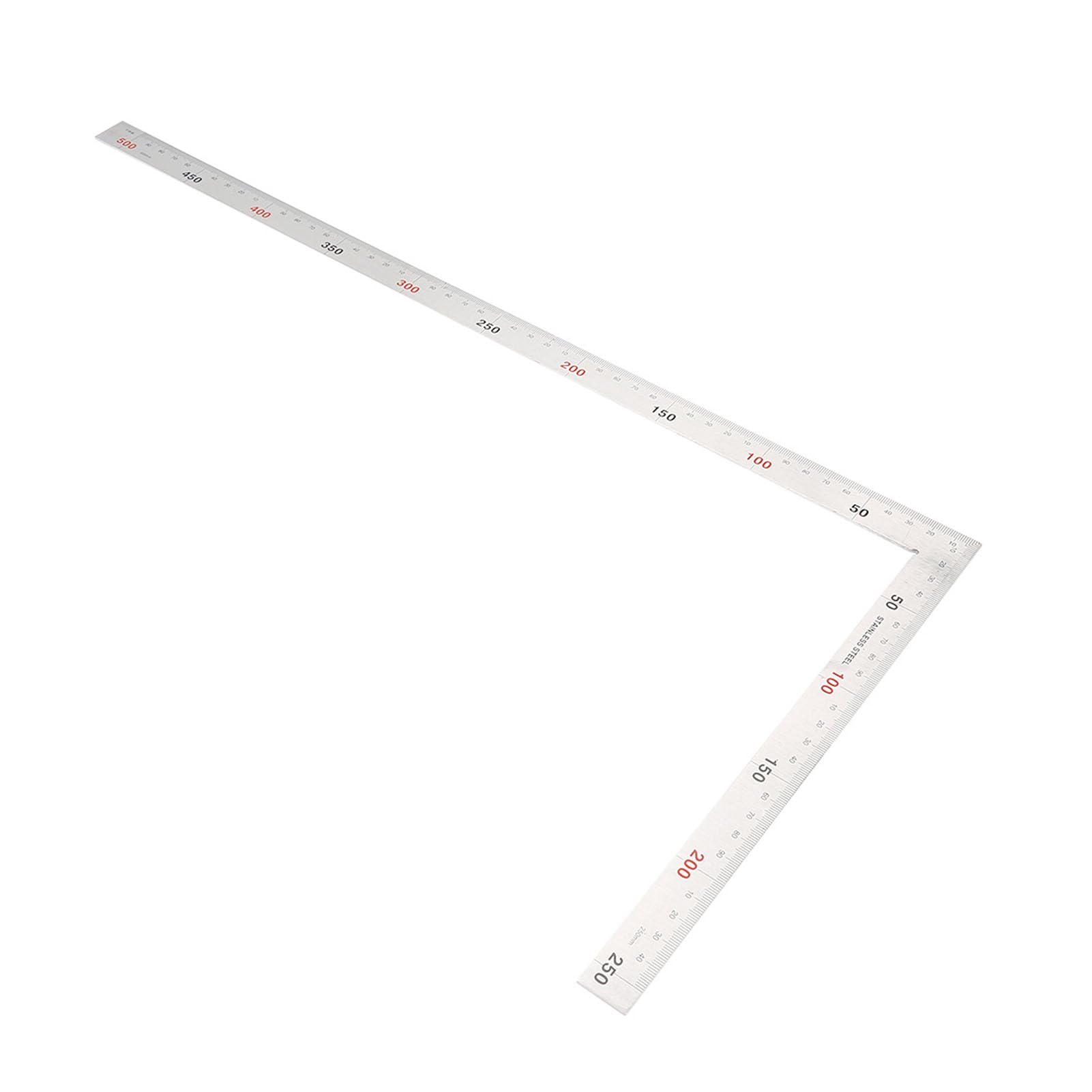 WGFOIP Stainless Steel L Shape Square Ruler, 90 Degree Right Angle ...