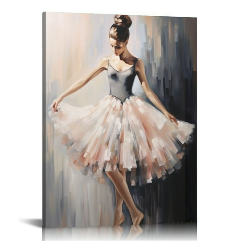 Vintage Ballerina Paintings