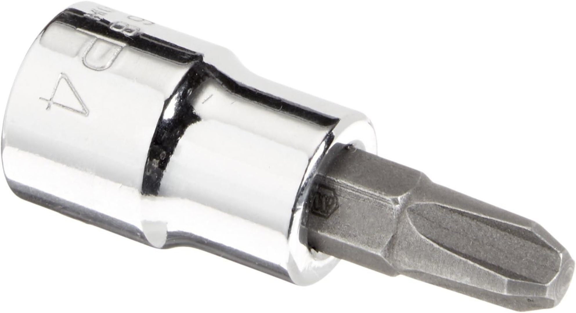 WGQP 3268 3/8" Drive Phillips Screwdriver Bit and Socket, #4 - Walmart.com