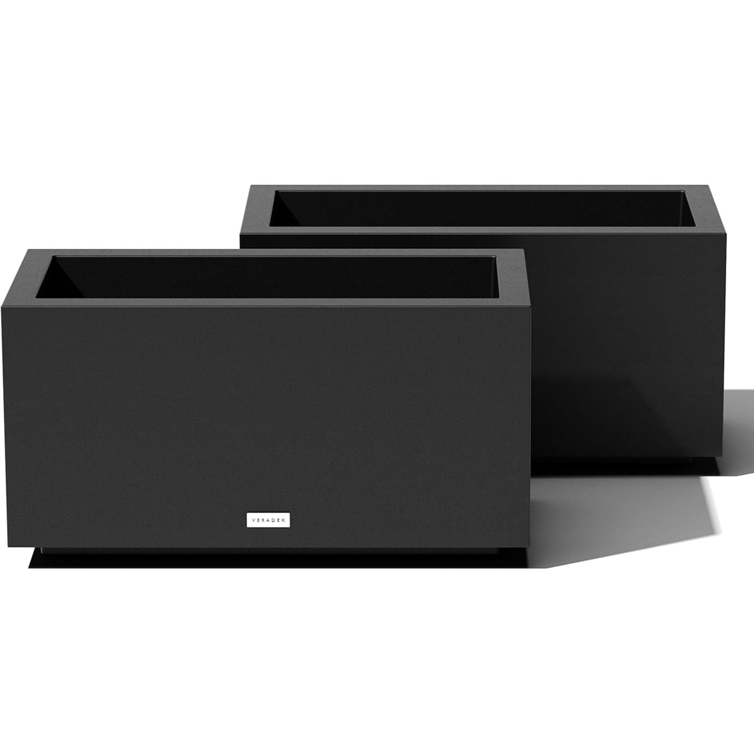 WGQP Block Series Long Box Planter - Large Rectangular Planter for ...