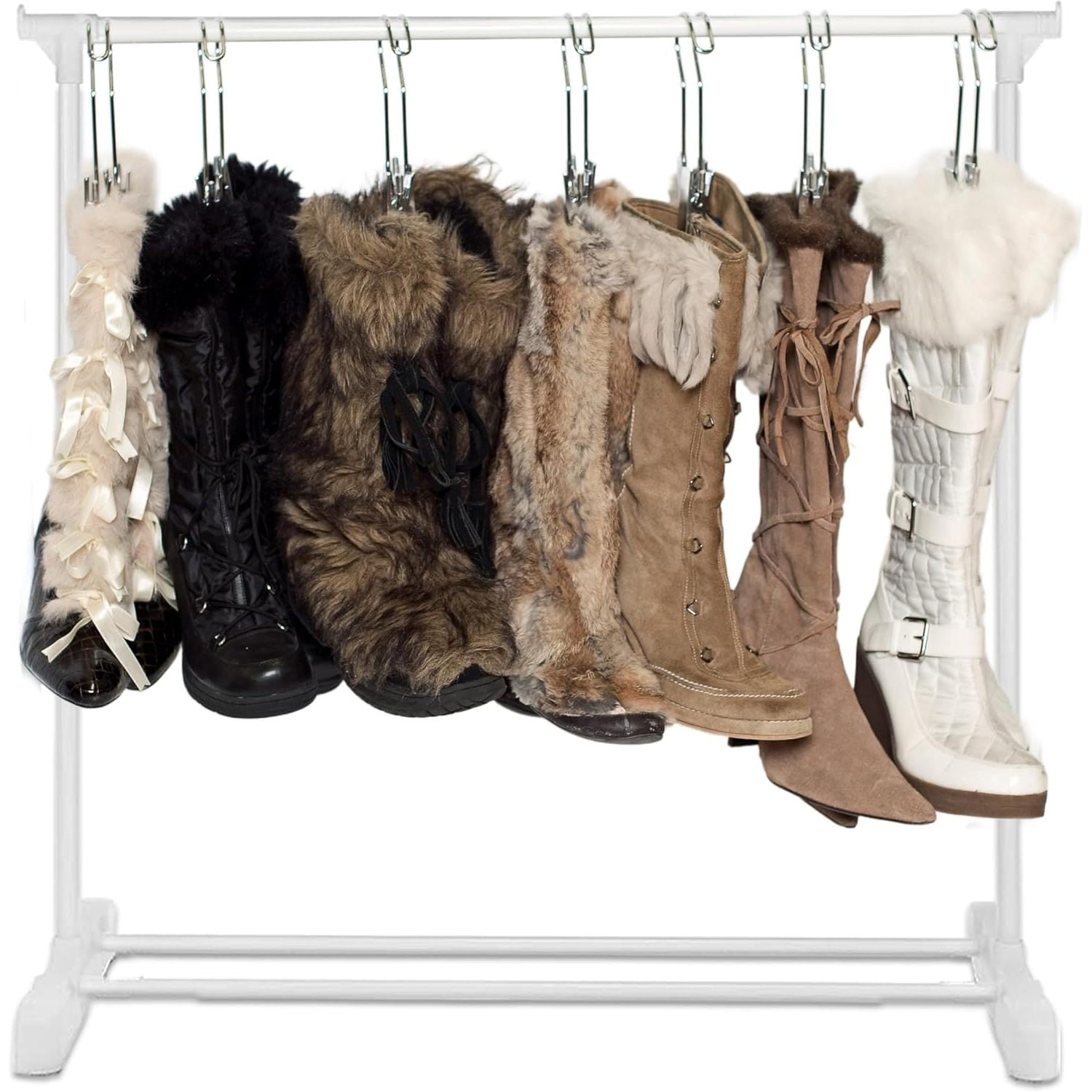 WGQP Boot Organizer: The Boot Rack - Fits in Most Closets- Hangs, Holds ...