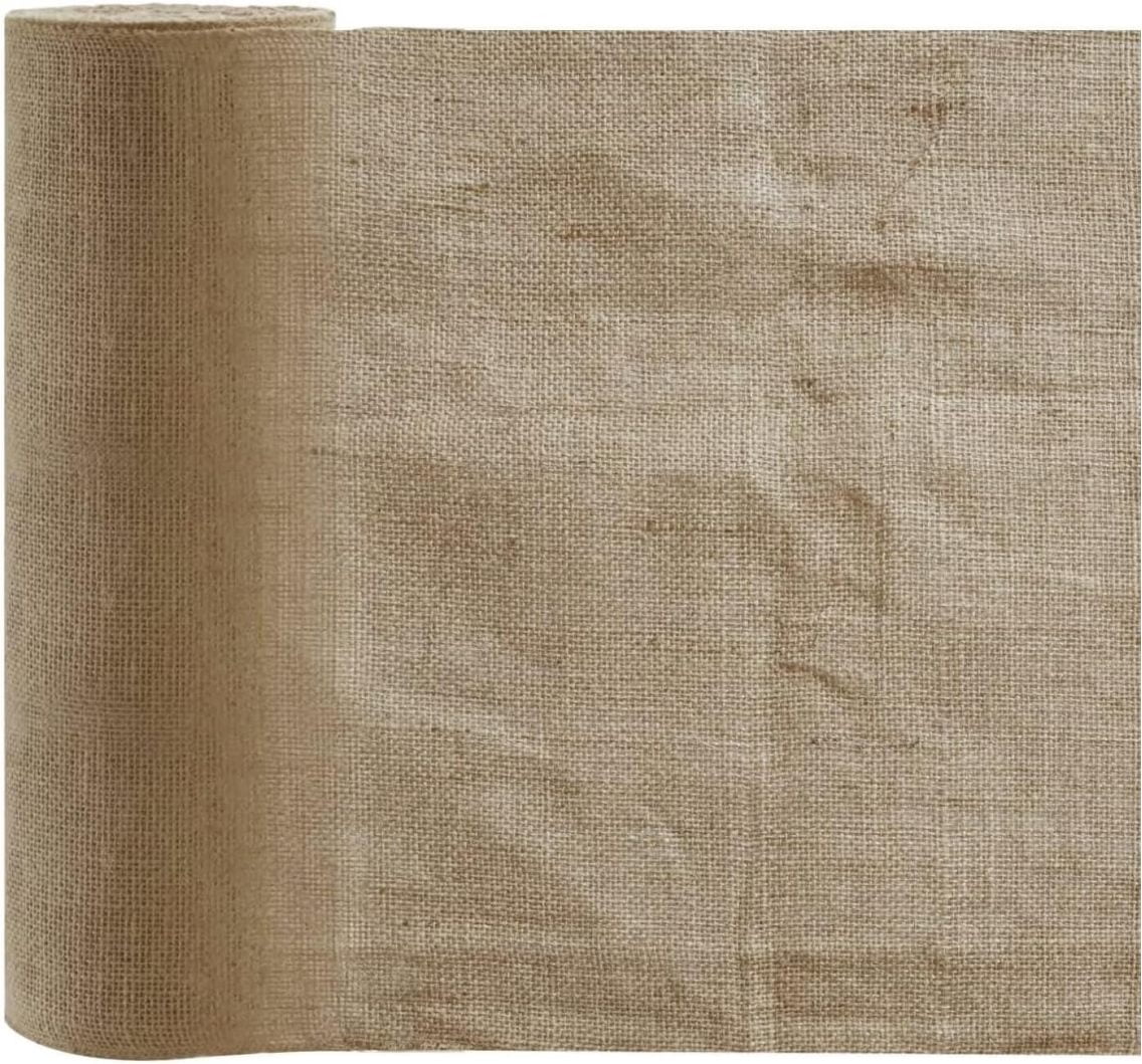 WGQP Burlap Roll,4ftX30ft Garden Landscape Fabric,Natural Material Jute ...
