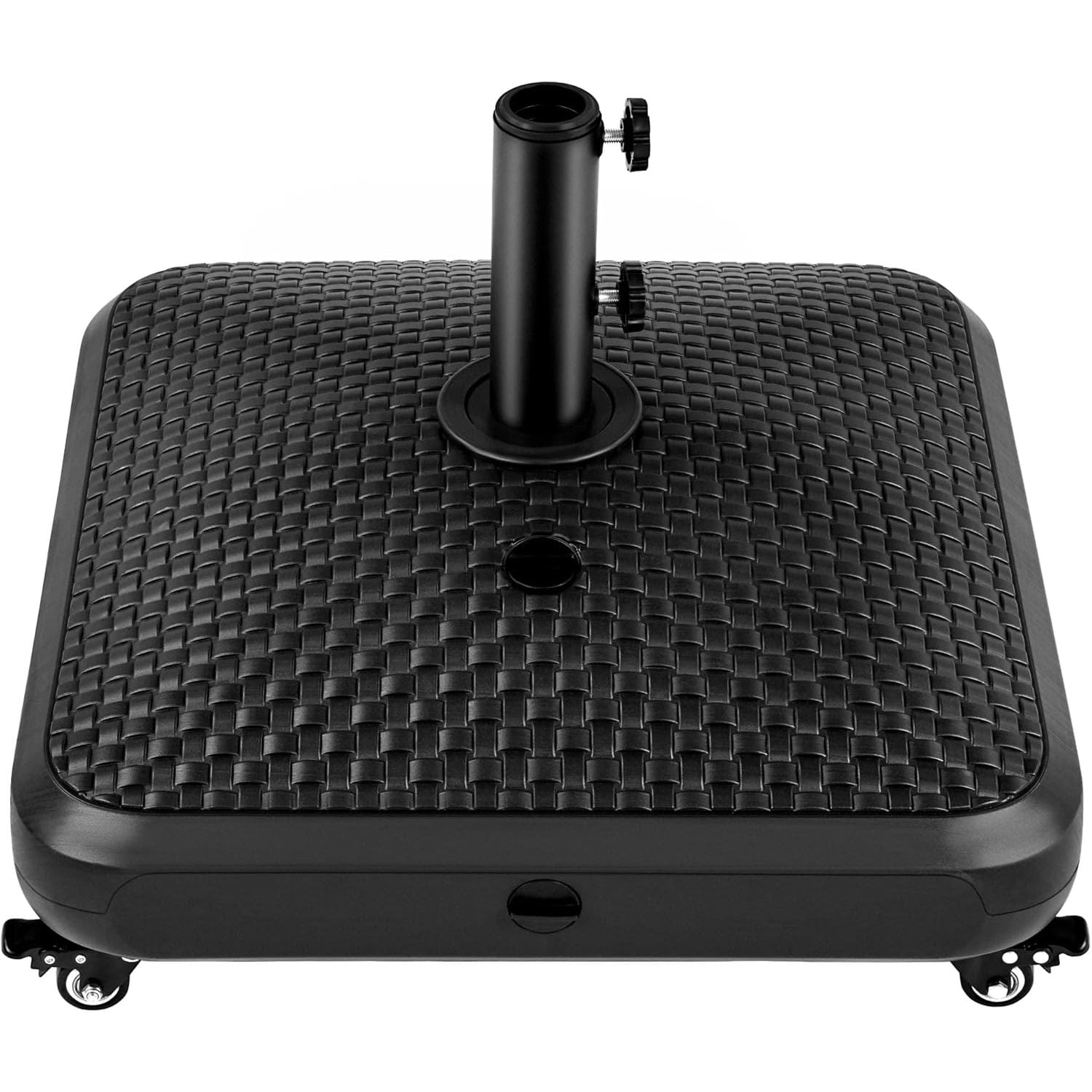 WGQP Fillable Mobile Umbrella Base, Heavy Duty Patio Umbrella Pole ...