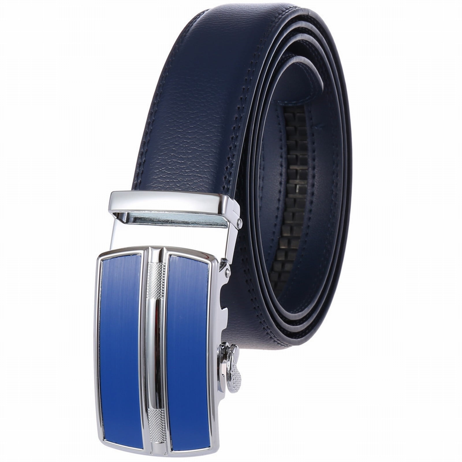WGRFFH Ratchet Belts for Men Leather Men's Leather Dress Belt Fashion ...