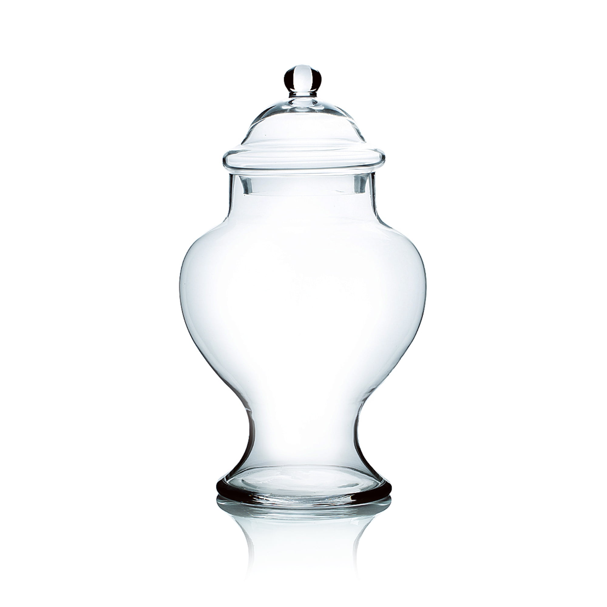 WGV Clear Large Bell Shaped Apothecary / Candy Buffet Jar With Lid - 9 ...
