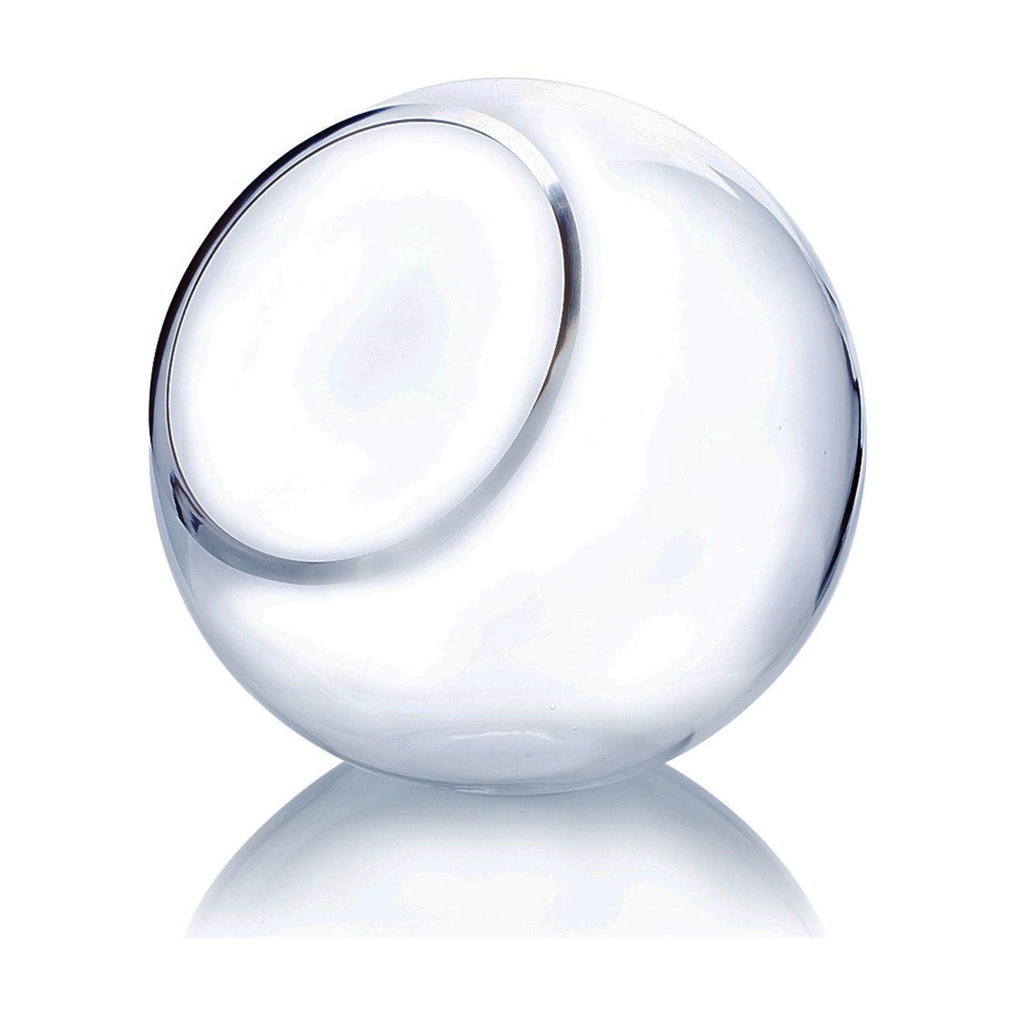 WGV Clear Slant Bubble Bowl Vase- 8" Wide x 8" Height, Good quality ...