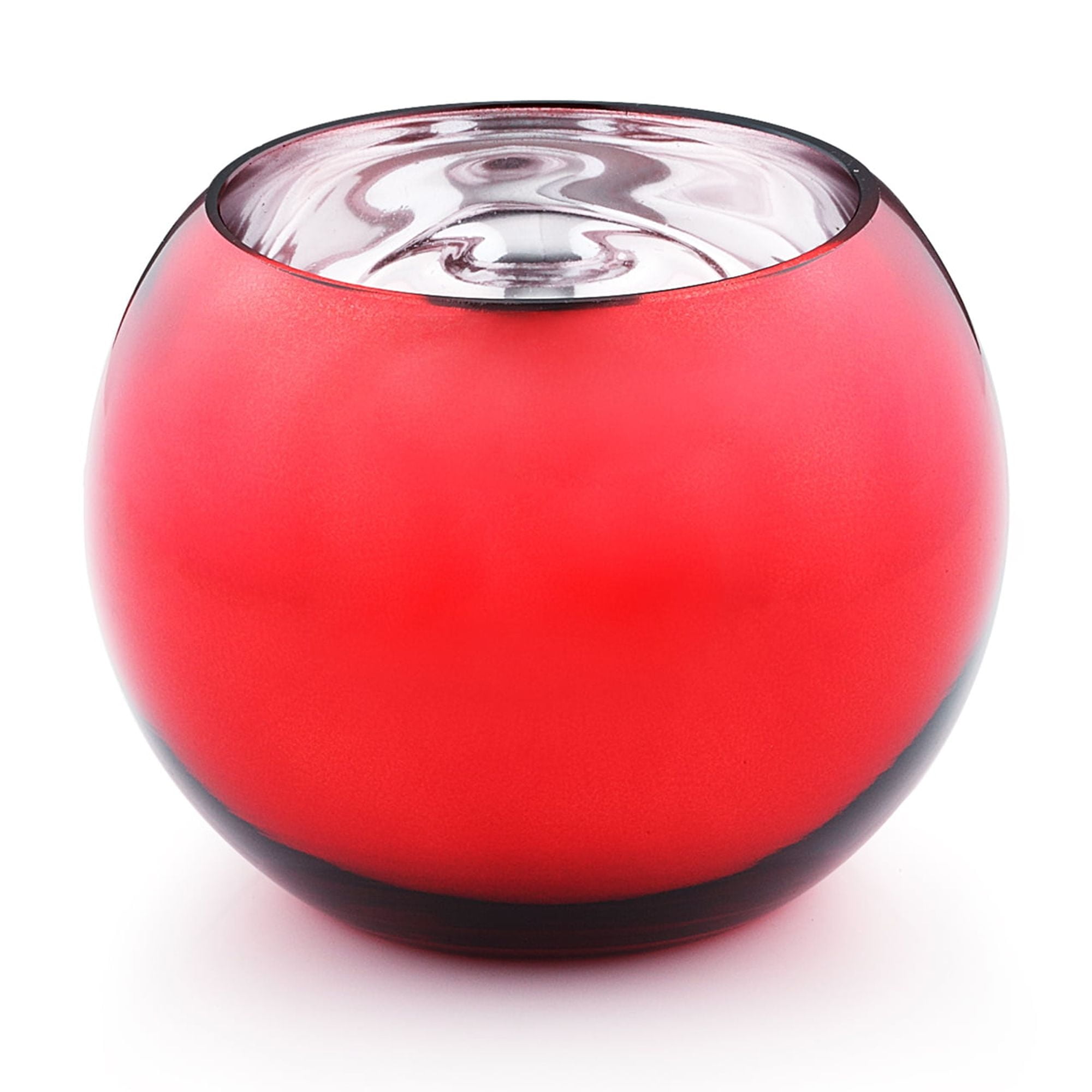 WGV Metallic Red Bubble Bowl Vase- 8" Wide x 6" Height, Good quality ...
