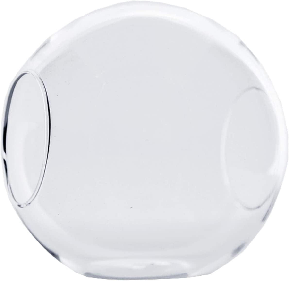 WGV Planter Terrarium, Width 8" Height 8", Clear Round Glass Vase ...