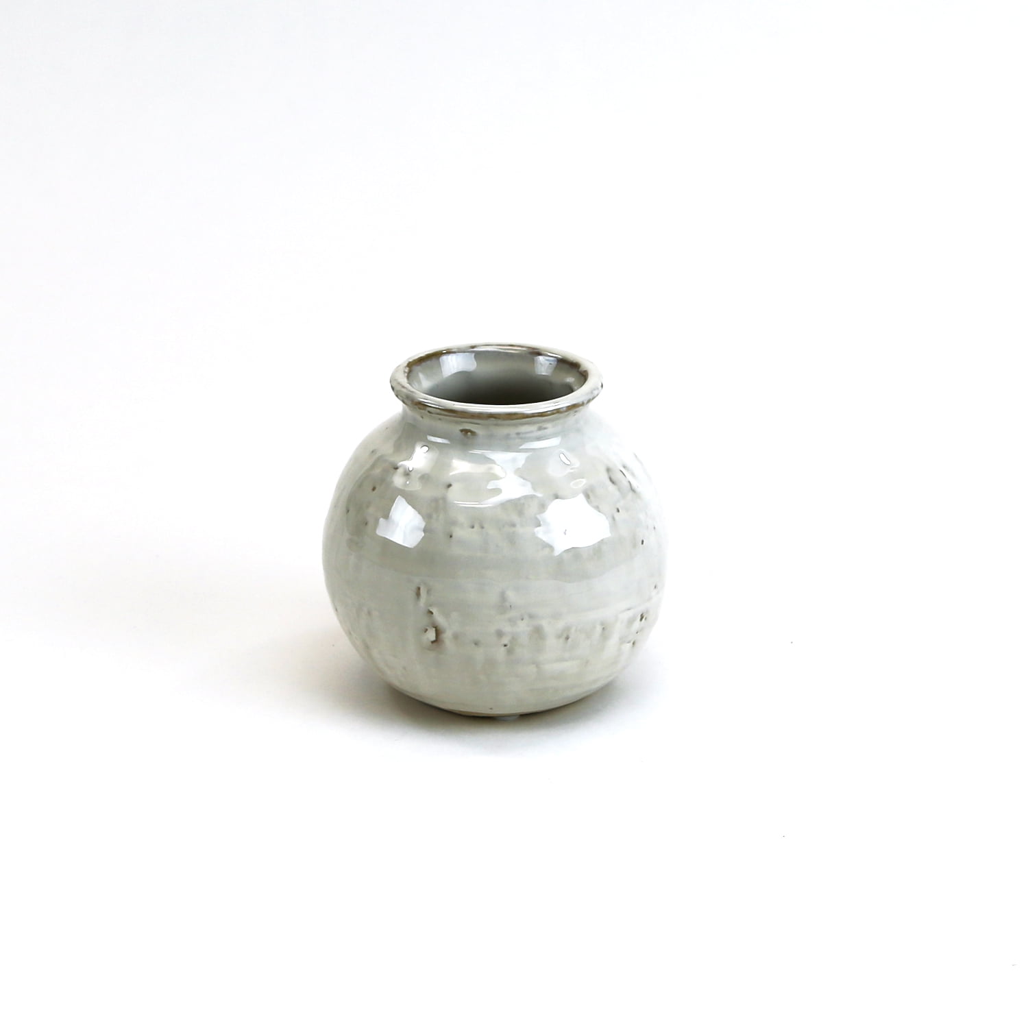 WGV Small Round Urn Bud Vase - 4.5" Wide x 4.3" Height, Good quality ...
