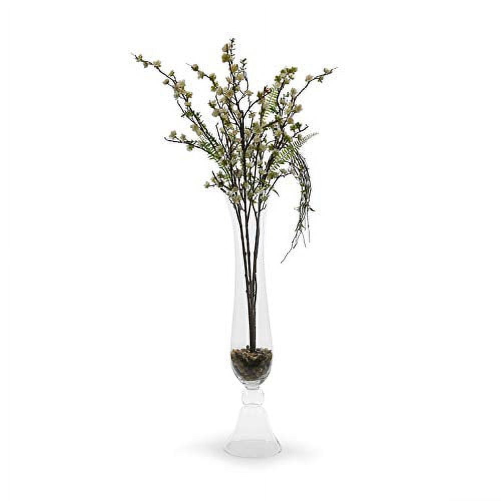 WGV Trumpet Glass Vase, Open Width 5.7", Height 30", (Multiple Sizes ...