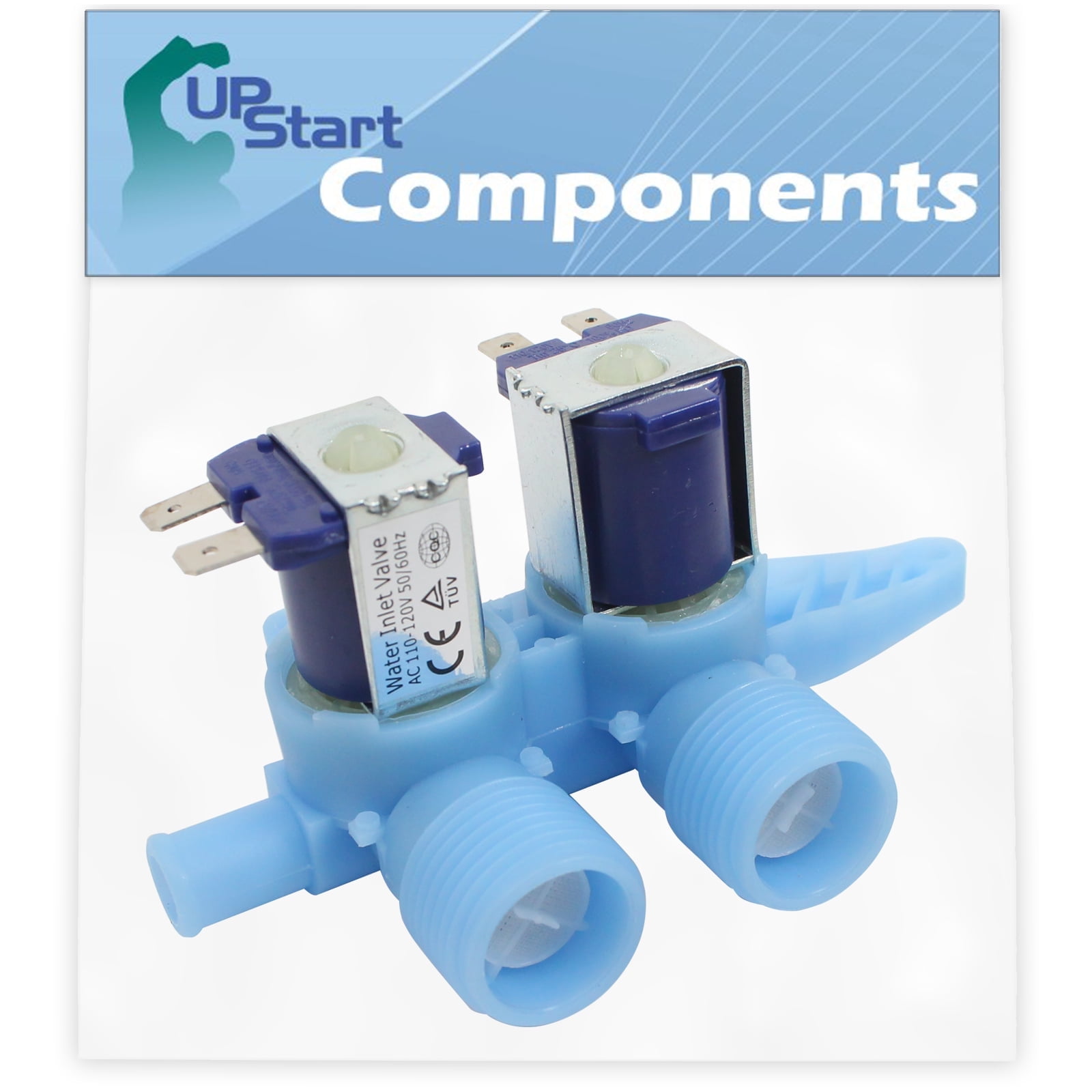 WH13X10024 Washer Dual Inlet Valve Replacement for General Electric ...