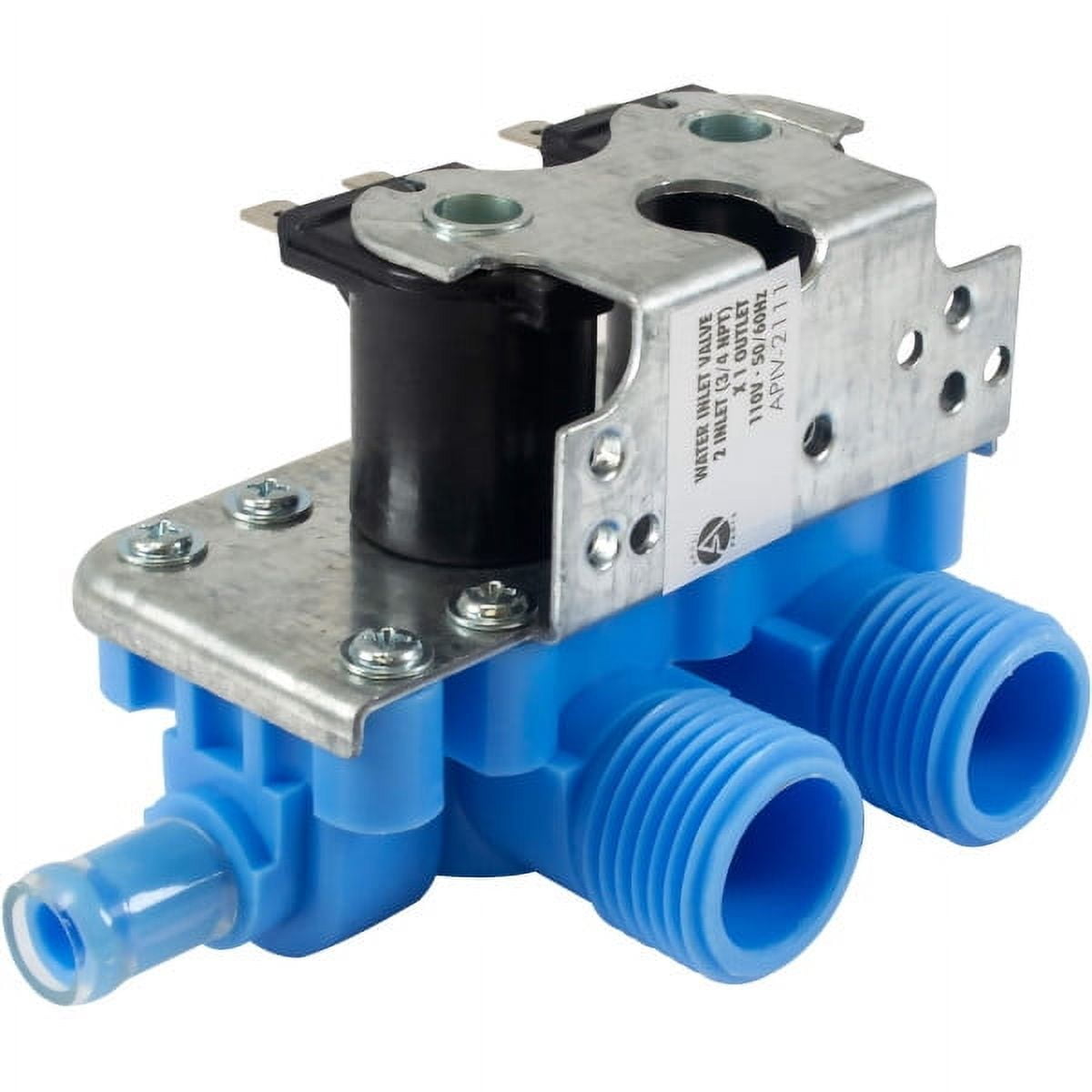 WH13X81 Appli Parts inlet water valve for washing machine 2 x 3/4 NPT ...