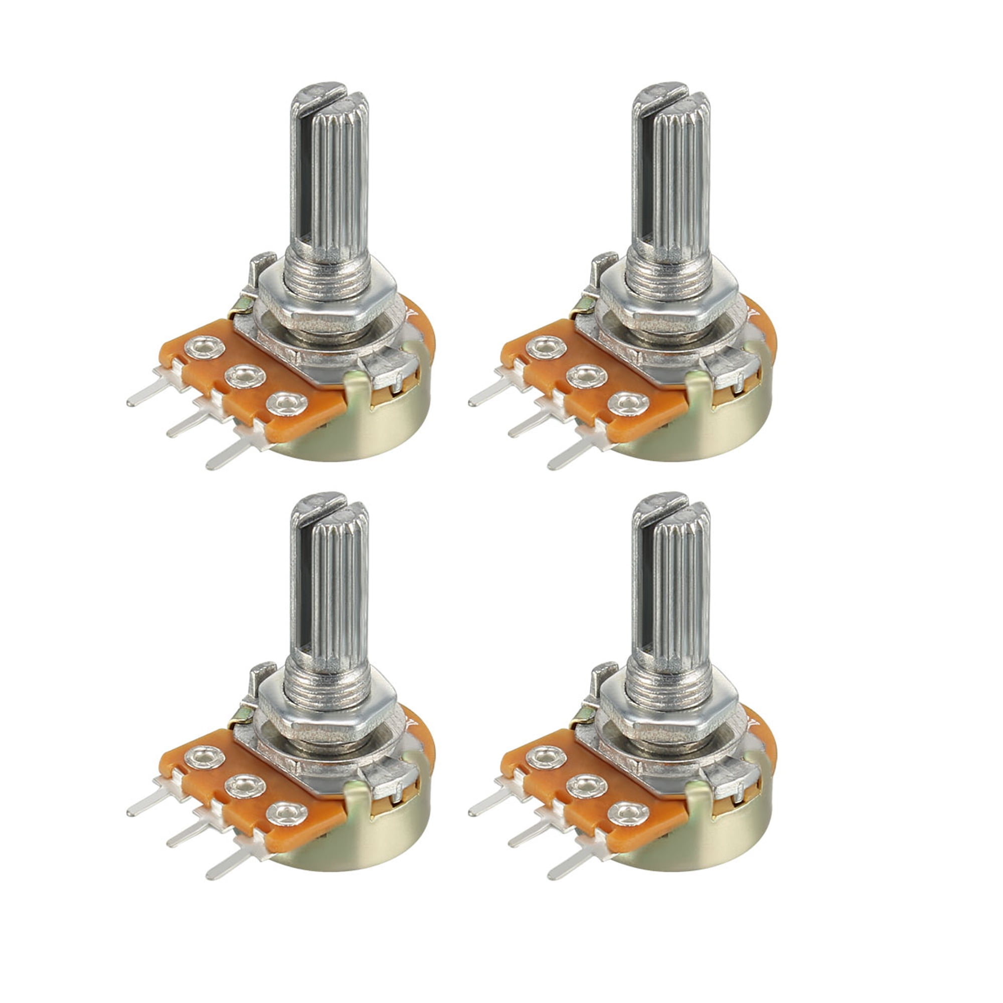 WH148 5K Ohm Variable Resistors Single Coil Film Potentiometer, 5pcs ...