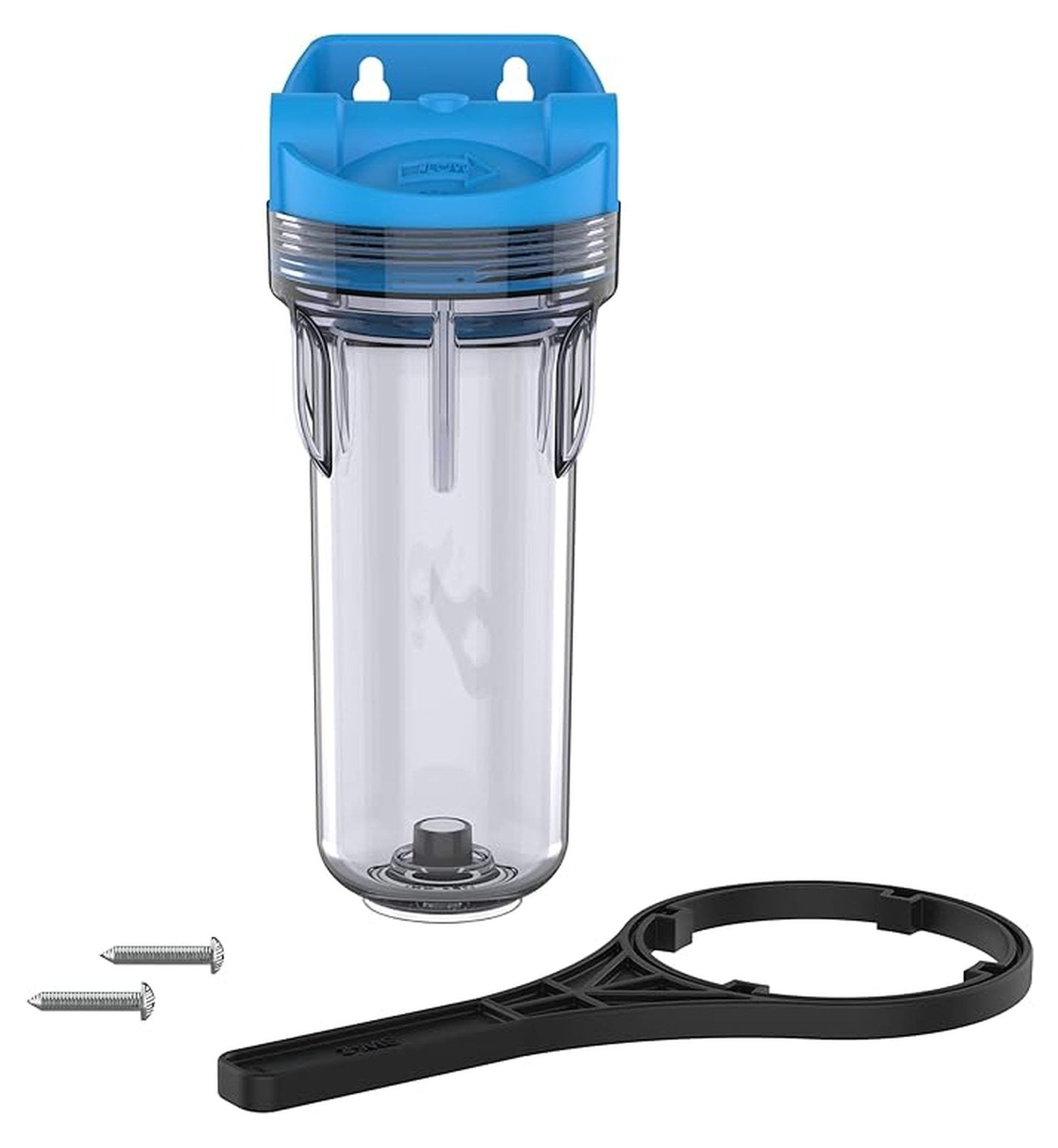 WH5 Filter Housing, 10" Standard Clear Sump Water Filter Housing with ...