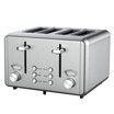 WHALL® Electric Touchscreen Toaster - 4 Slice Stainless Steel Toaster ...