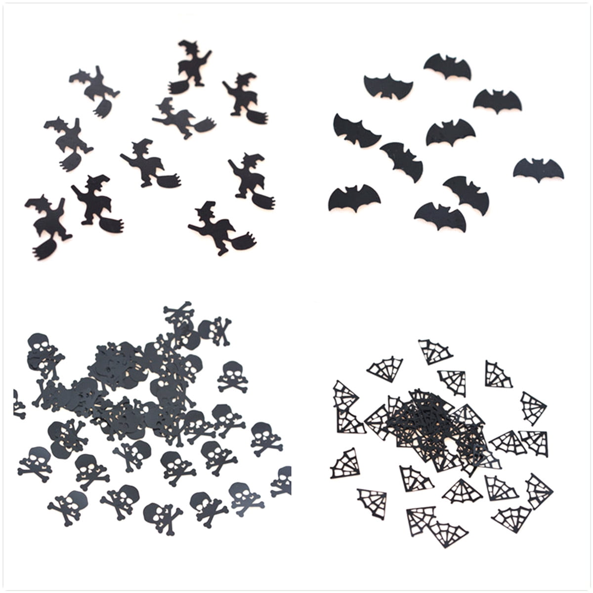 WHAMVOX 1 Pack 30g Spooky Paper Confetti Witch Cuttings Paper Cuttings ...