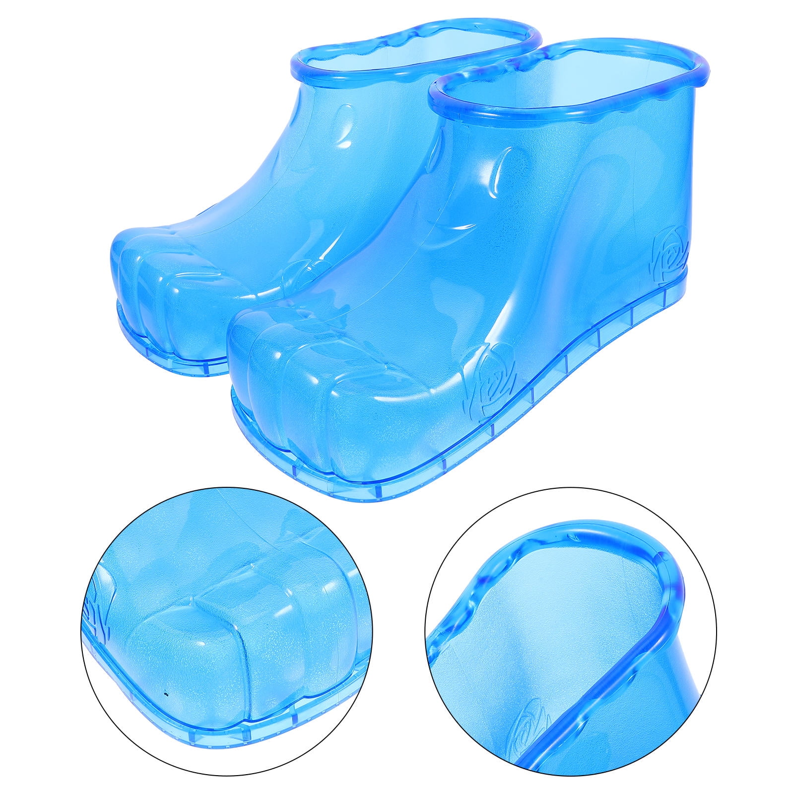 WHAMVOX 1 Pair Of Foot Bath Boot Foot Spa Bathing Soak Feet Shoes Feet Soaking Boots Foot Soaker ...