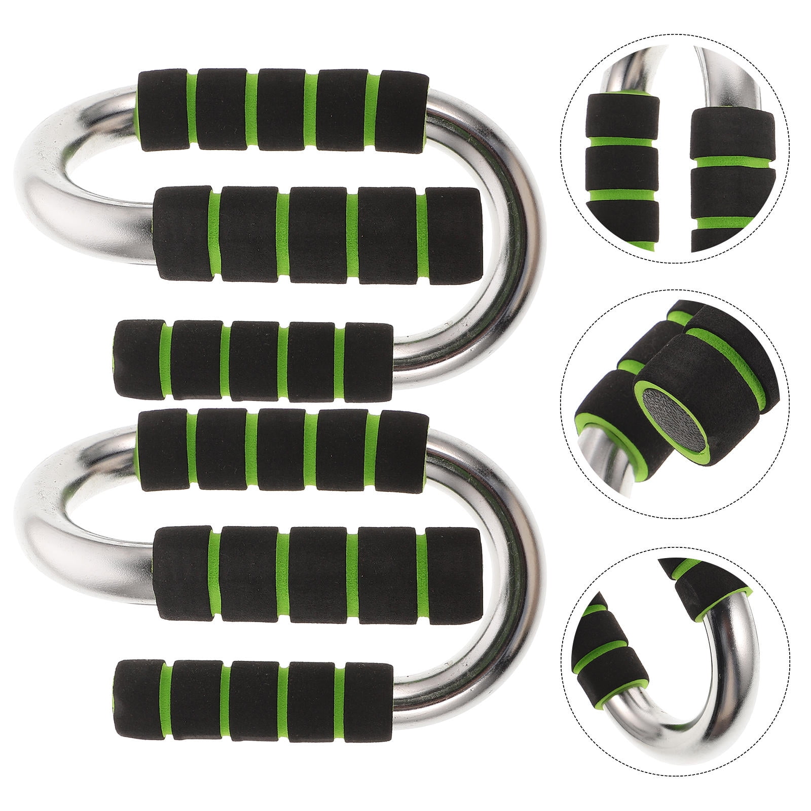 WHAMVOX 1 Pair Portable Push-up Bracket S-type Push-up Stands Grip Bar ...