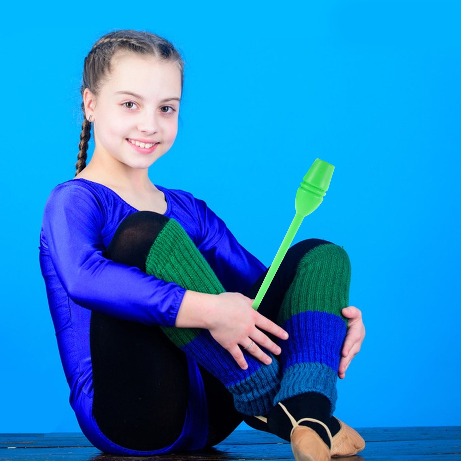 WHAMVOX 1 Pair Rhythmic Gymnastics Sticks for Adults and Kids Training Equipment Artistic Dance ...