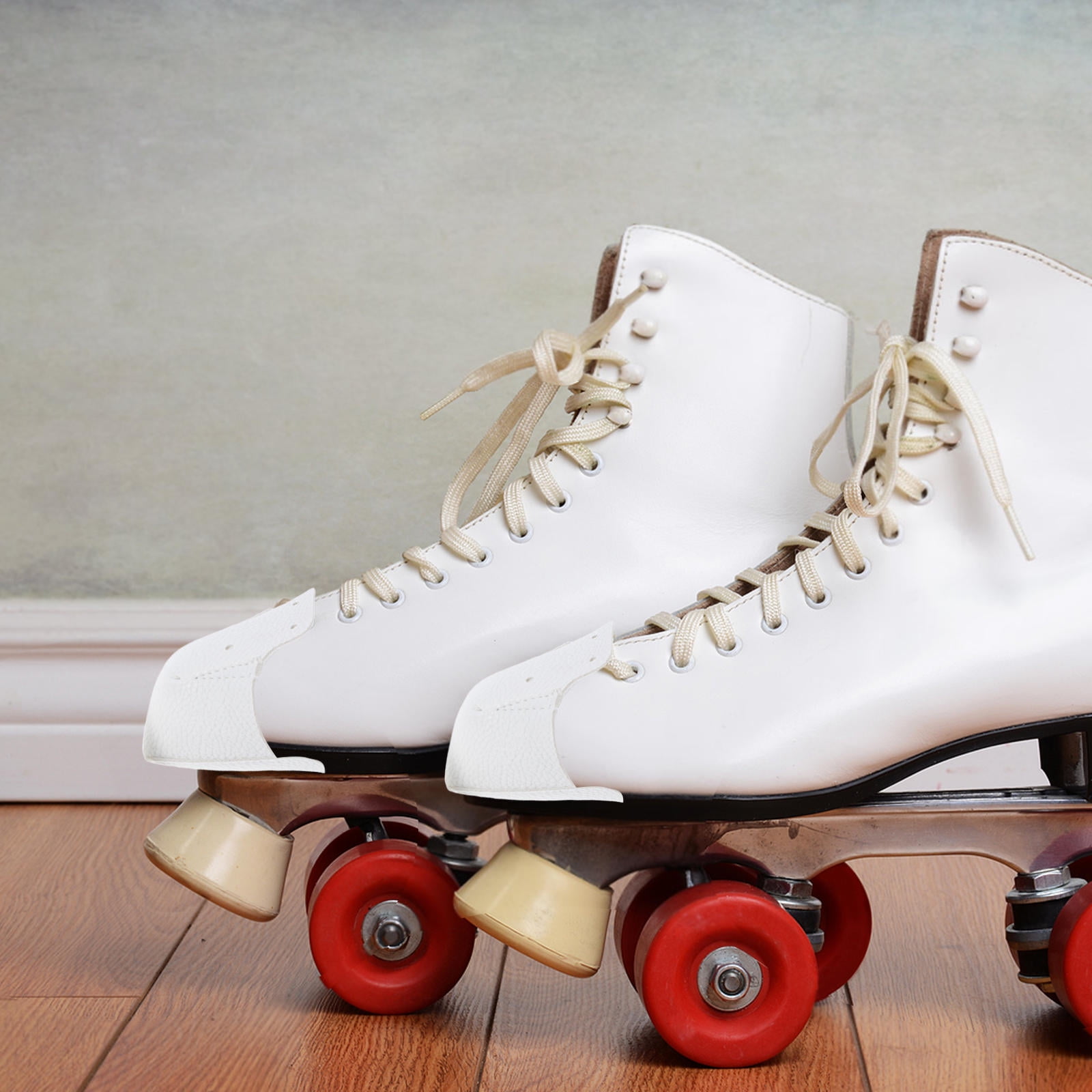 WHAMVOX 1 Pair Roller Skate Shields PU Quad Skate Front Protectors Ice ...